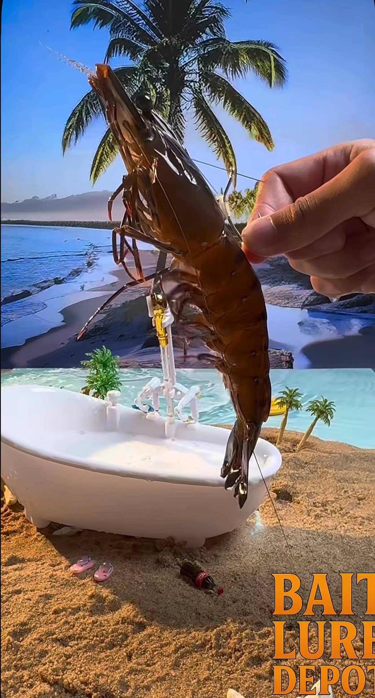 Live Shrimp Hook Bands (10 Pack) - Secure Bait Fishing | Bait Lure Depot