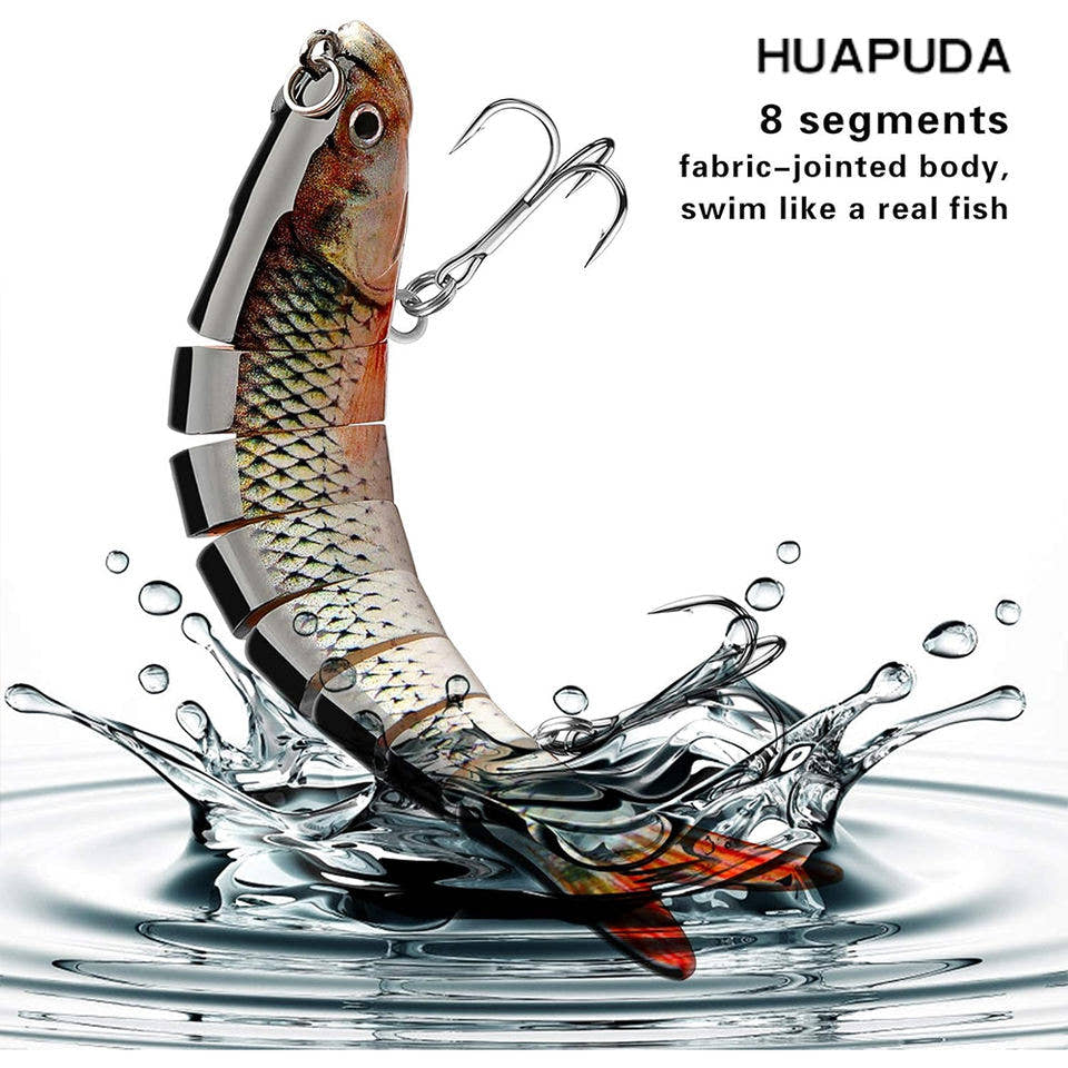 Bionic Swim Bait Trio - Realistic Fishing Lures for Bass & Trout – Bait ...